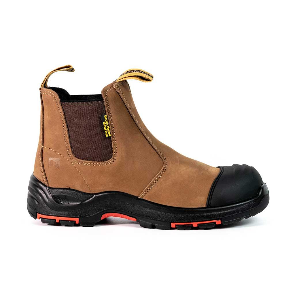 Comfortable Steel Toe Slip-on & Pull-on Chelsea Work Boots - USINE PRO