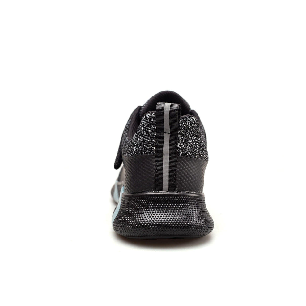 USINE PRO Men's Steel Toe Work Shoes - Adjustable Velcro & Lightweight ...