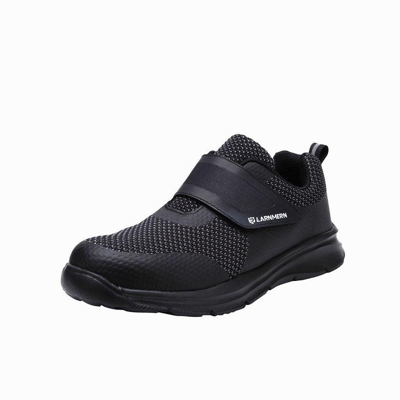 Men's Steel Toe Work Shoes - Adjustable Velcro & Lightweight USINE PRO
