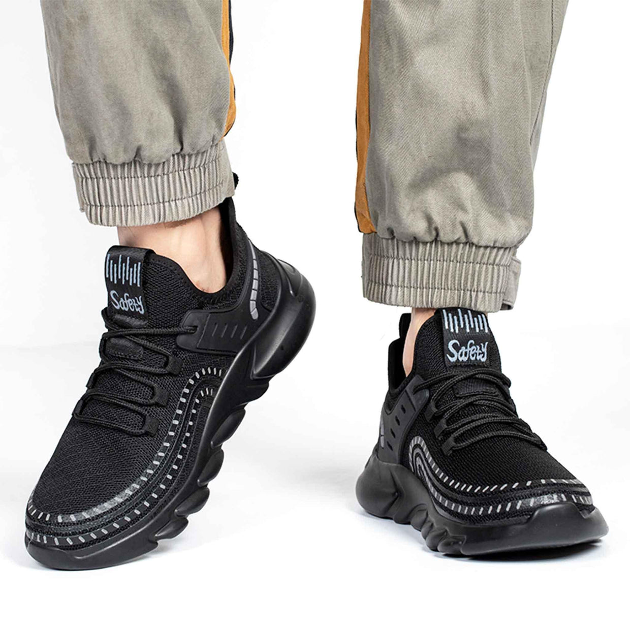 Men's Steel Toe Work Shoes - Stylish & Comfortable Sneaker - USINE PRO ...